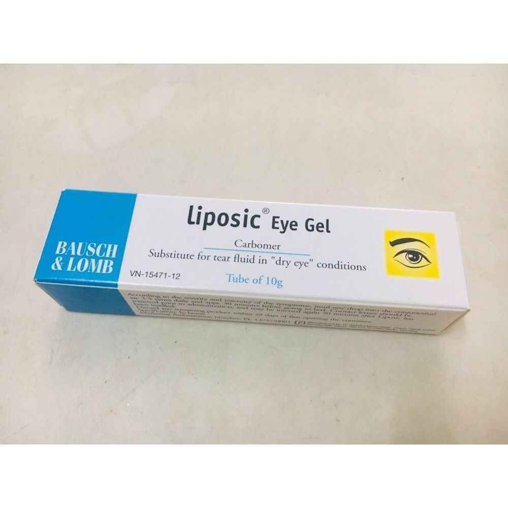 Liposic Eye Gel Eye Drops 10g (date 09 / 2026) | Shopee Singapore