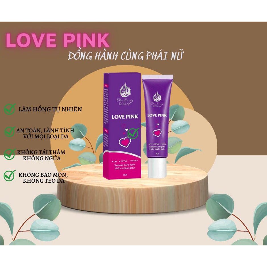 Love Pink nipple pinking cream - Helps beautify skin, moisturize skin ...