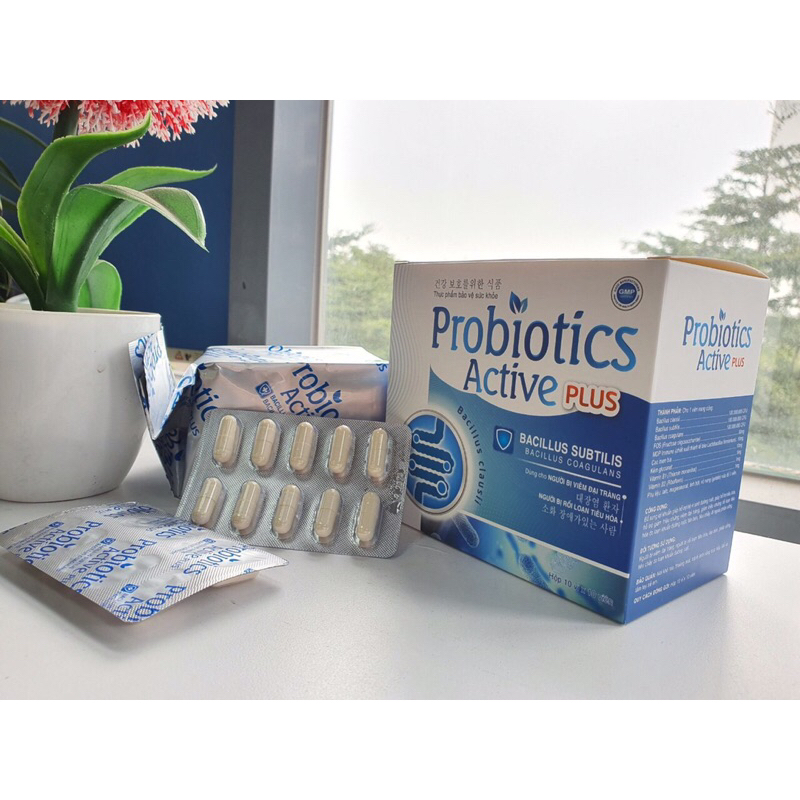 Probiotics ACTIVE PLUS NUTRI Yeast Pills supplement beneficial bacteria ...