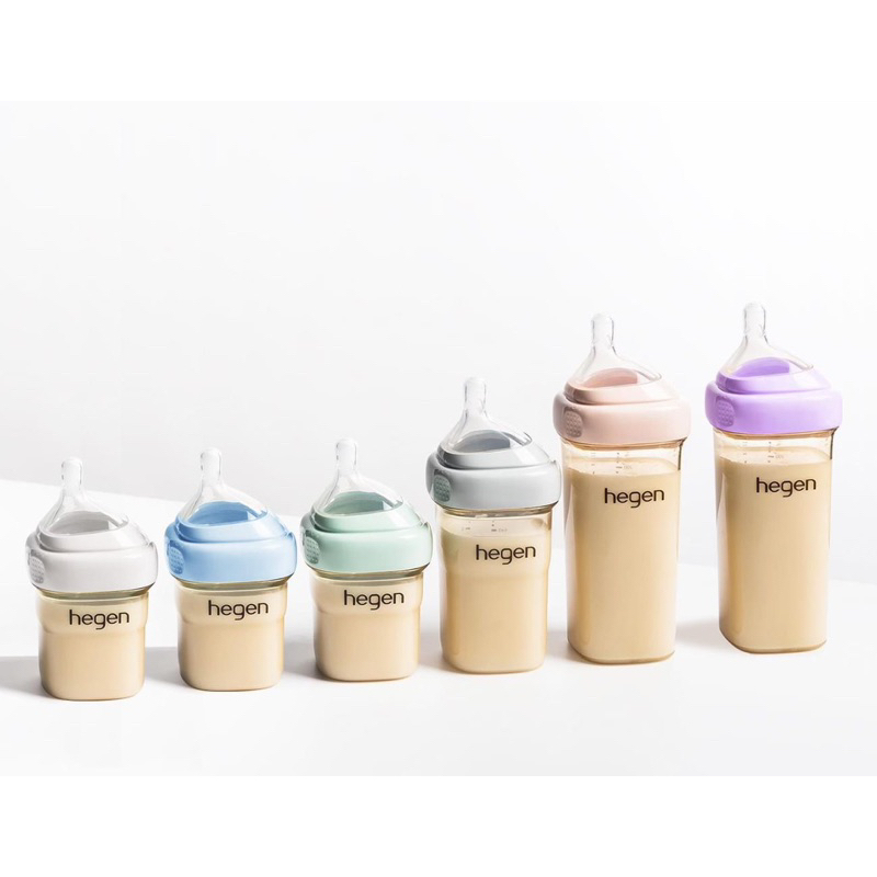 Genuine Hegen Milk Bottle Full size 60ml / 150ml / 240ml / 330ml New ...