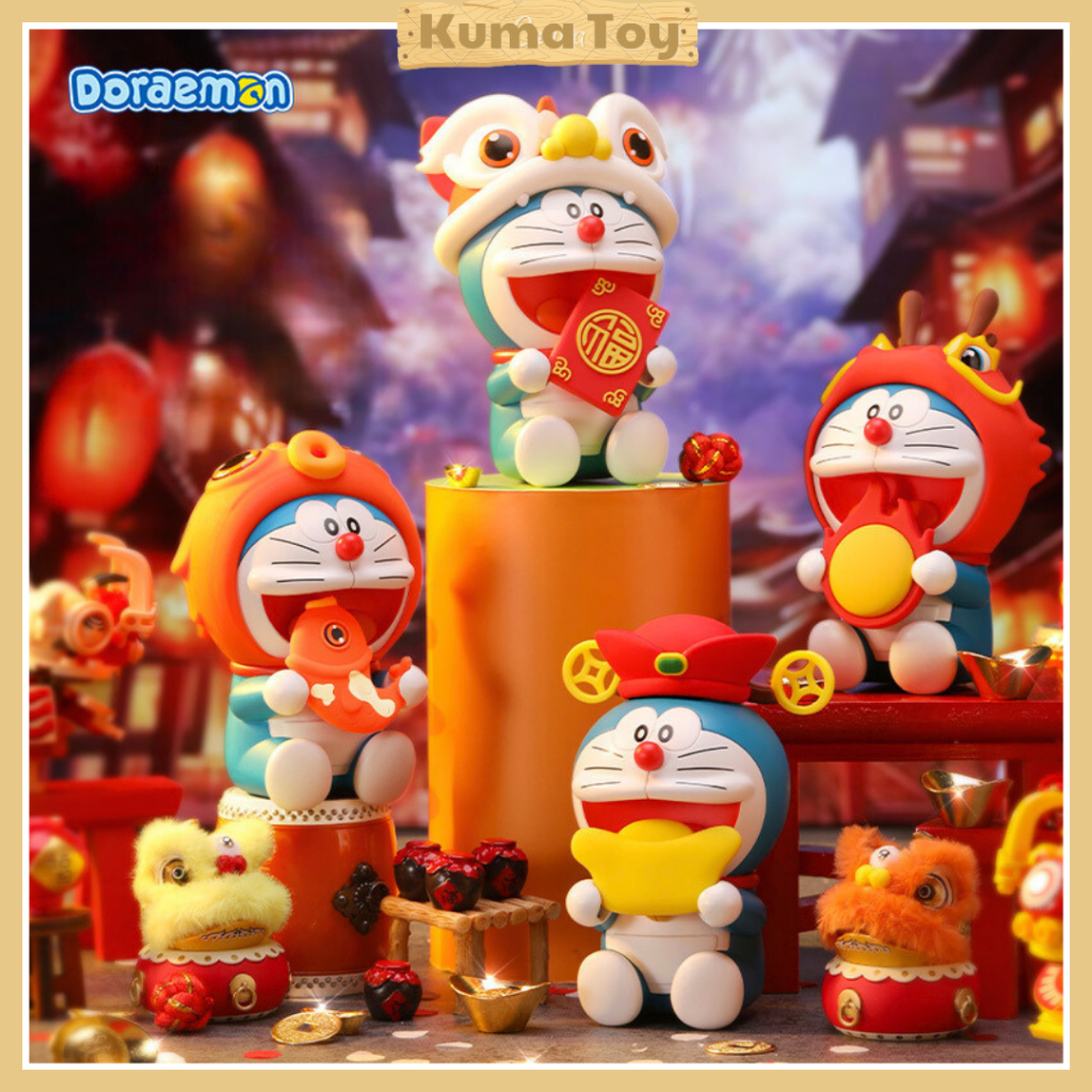 [Genuine] Doraemon model Giap Thin (Dragon), Lucky Cat Doremon Lucky ...