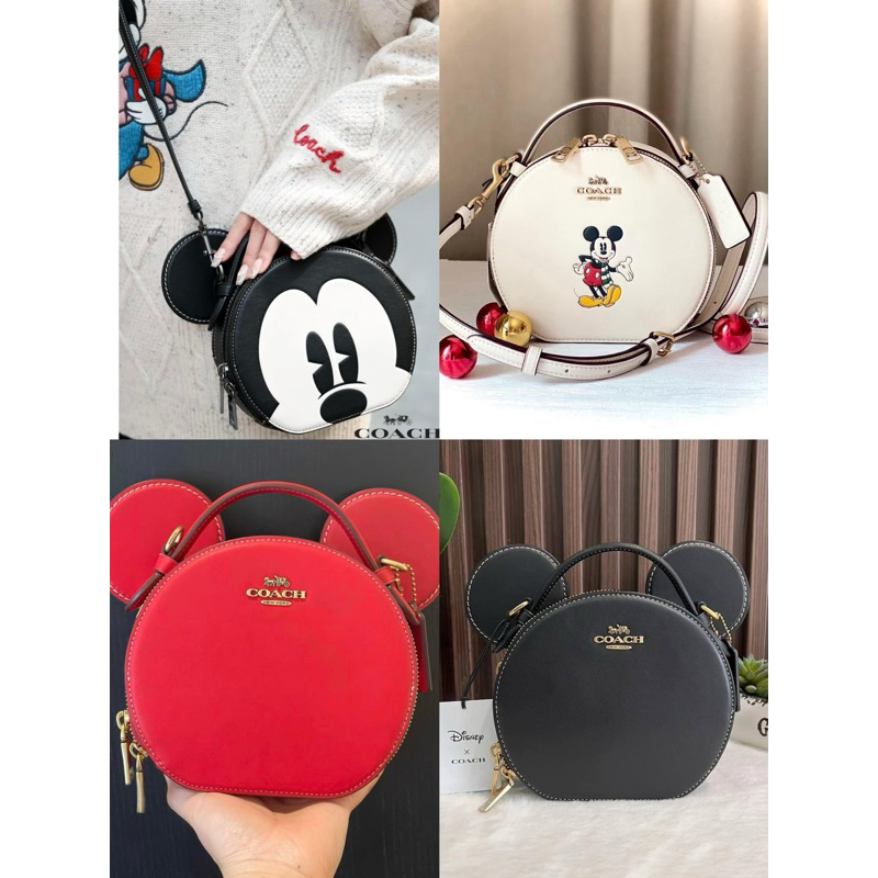 [Ready Stock _ Real Picture] Disney Round Female Coach Bag Super Pretty ...