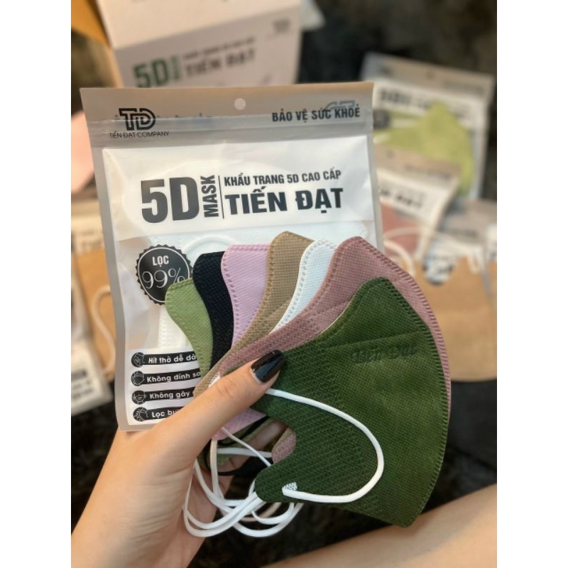5d mask TIEN DAT, TIEN HUNG combo 100c anti-bacterial fine dust ...