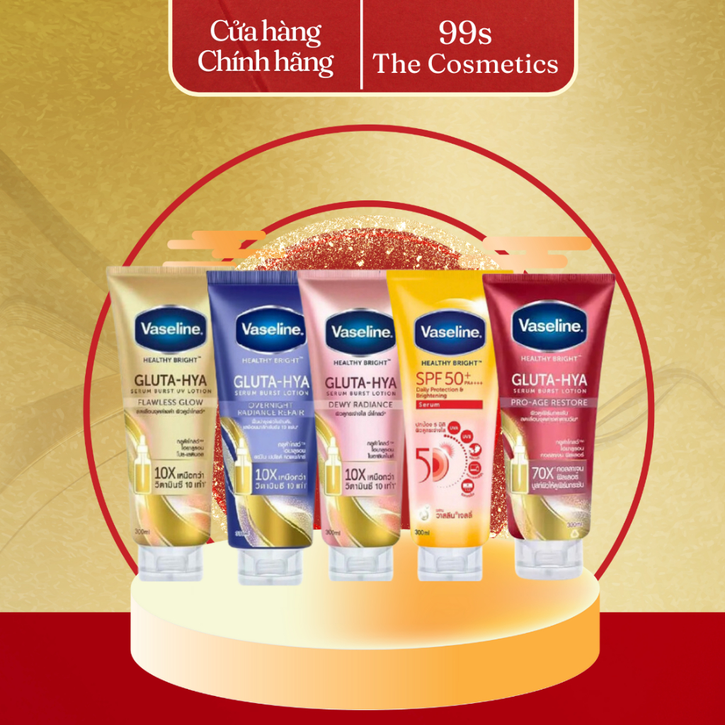 Vaseline Body Lotion for Whitening, Moisturizing, Full Body Sunscreen ...