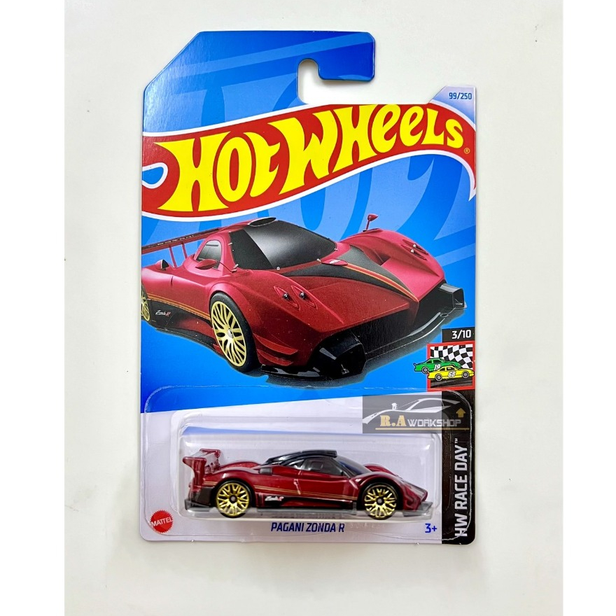 Hot wheels Genuine Pagani Zonda R Red model (Case 2024) | Shopee Singapore