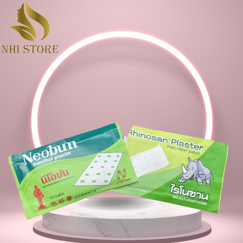 Neobun Plaster hot patch to relieve muscle pain, dislocations, sprains ...