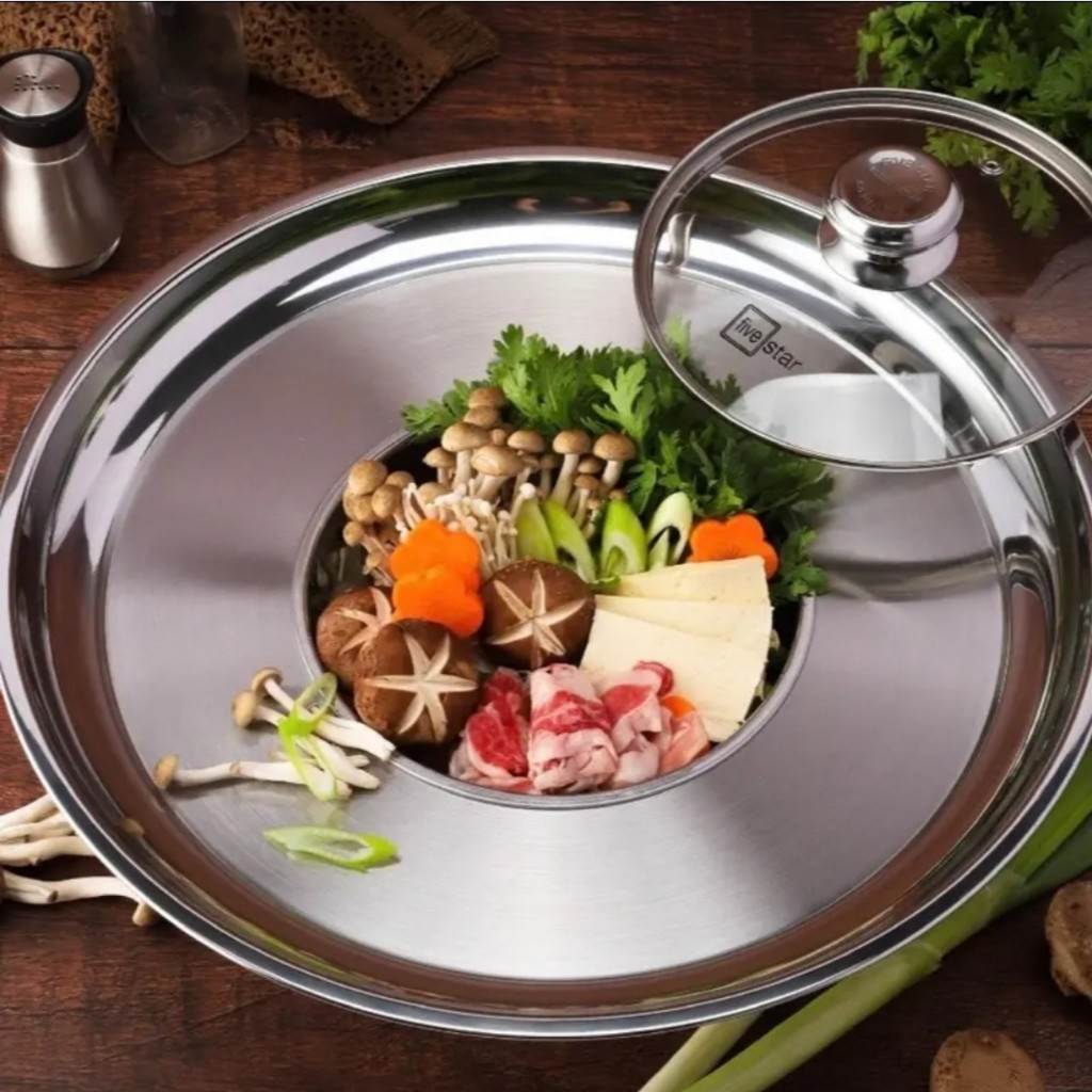 Stainless steel cone hot pot, stainless steel tray hot pot, 430 ...