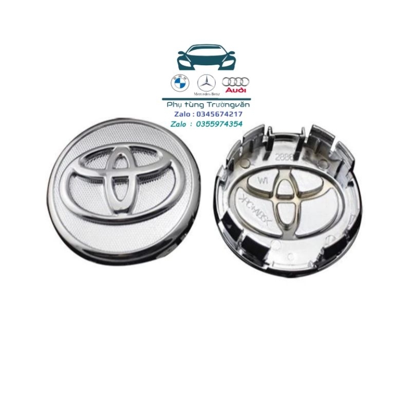 Toyota Logo symbol for car rims, rims, and wheels size 57mm | Shopee ...