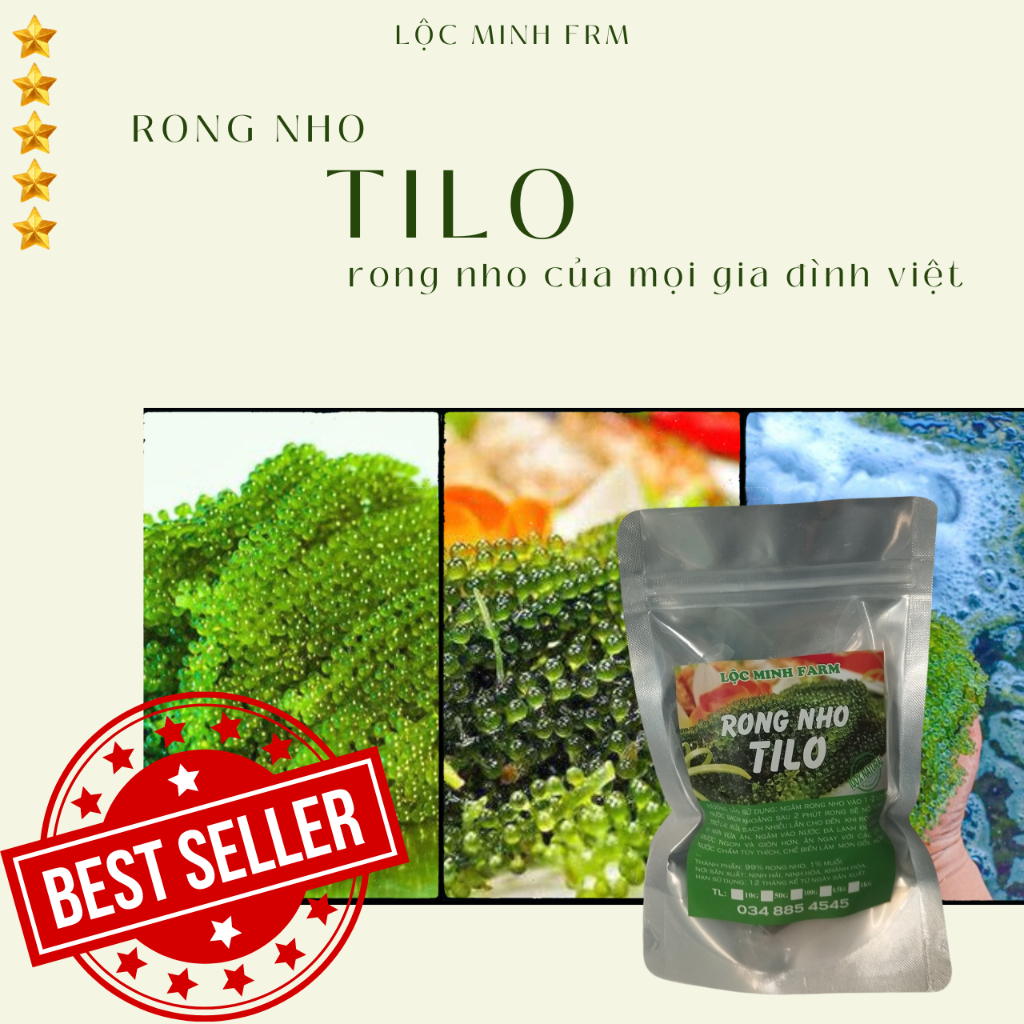 Loc MINH sea grapes, grade 1 standard sea grapes, affordable prices for ...