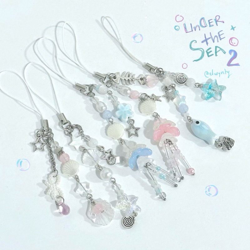 [UnDer thE SeA 2 by elwynty ] Keyring| Keychain Keychain| Cute sea ...