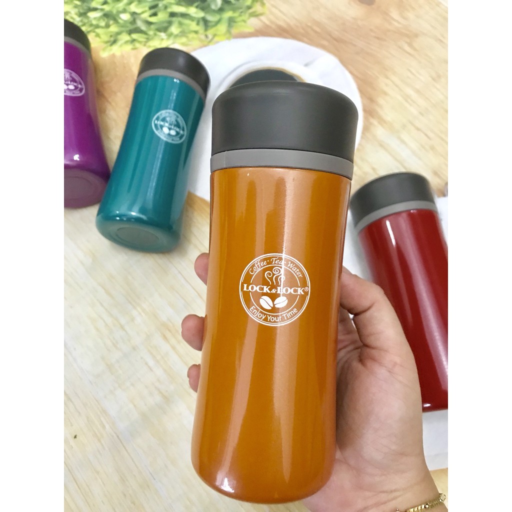 Mime Tumbler Lock&Lock LHC4023 thermos bottle, capacity 320ml | Shopee ...