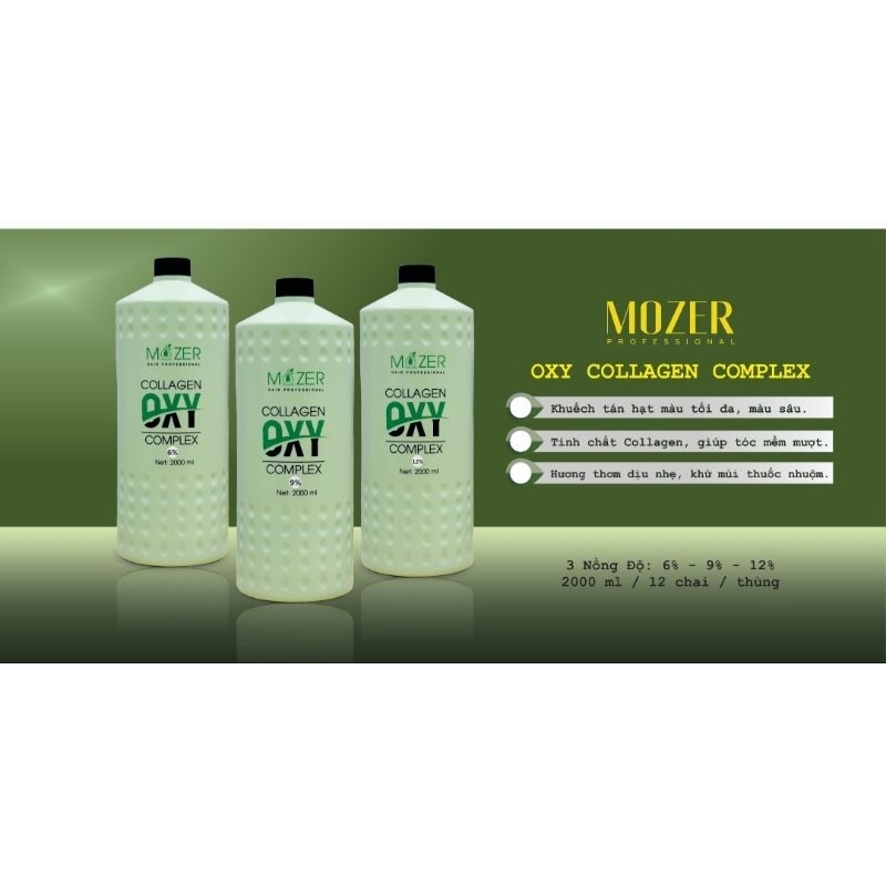 OXY Oxygen Collagen Mozer Cool Mint Flavor 2000ml price only | Shopee ...