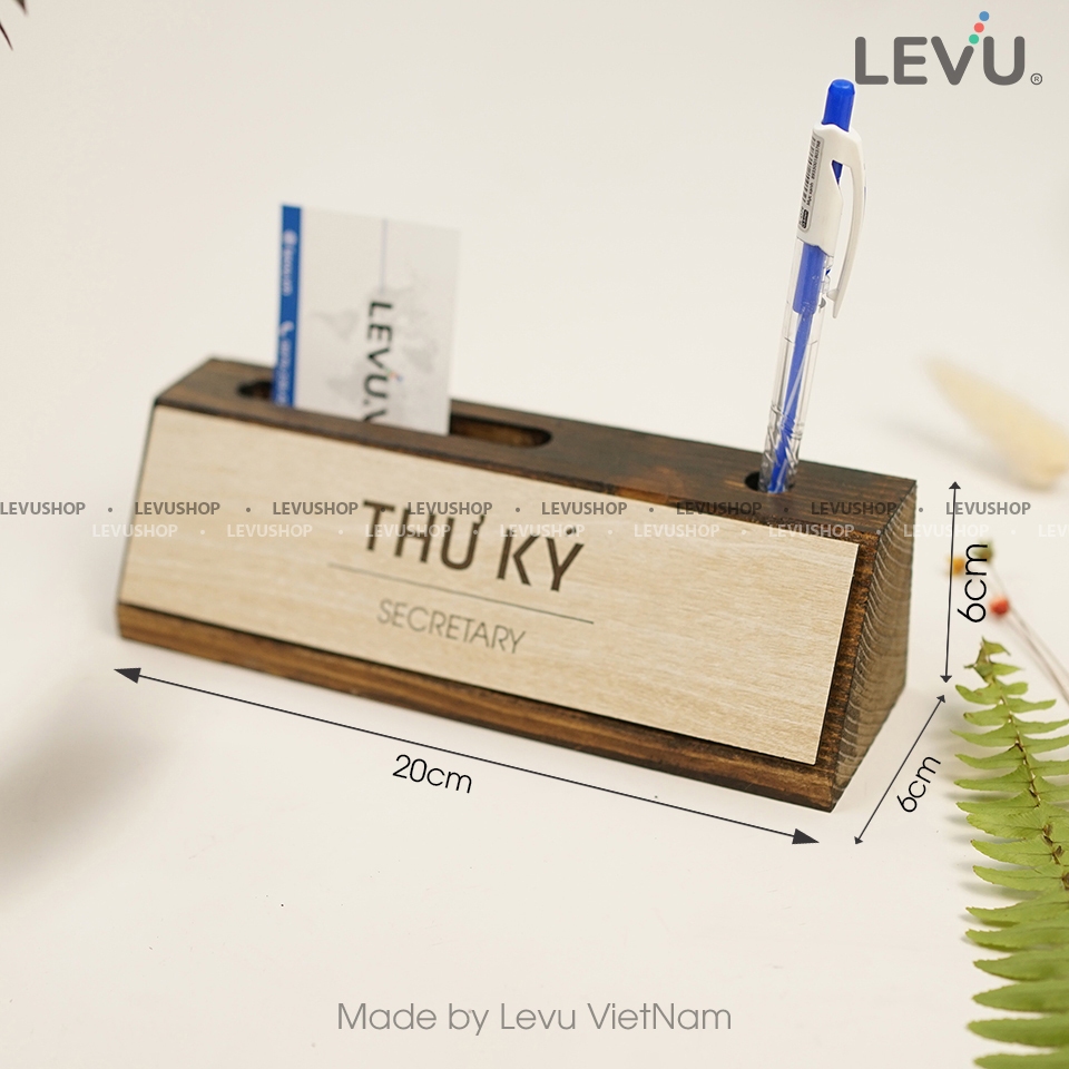 Wooden title board for Secretary Secretary desk with modern CNC milled ...