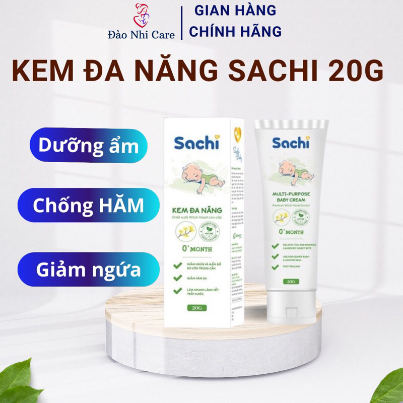 Sachi multi-purpose cream - Supports skin rashes, burns, dry skin ...