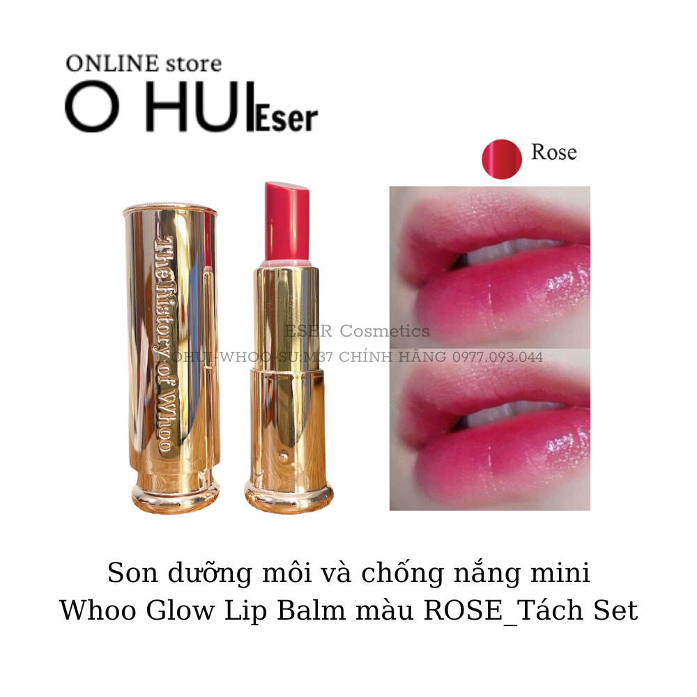 [Separate Set] Whoo mini Lip balm_lip Balm and sunscreen Whoo Glow Lip ...