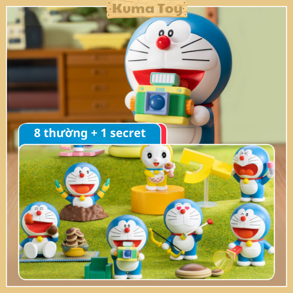 [Genuine] Blindbox Doraemon Secret Gadgets 52Toys model - Premium Doremon random surprise blind ...