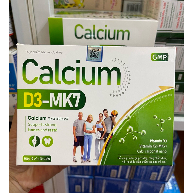 Calcium D3 Mk7 - Calcium vitamin D3, K2 supplement pills help ...