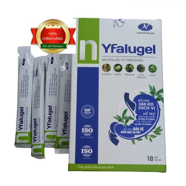 Nyfalugel stomach Gel helps protect the stomach lining, reduces burning ...