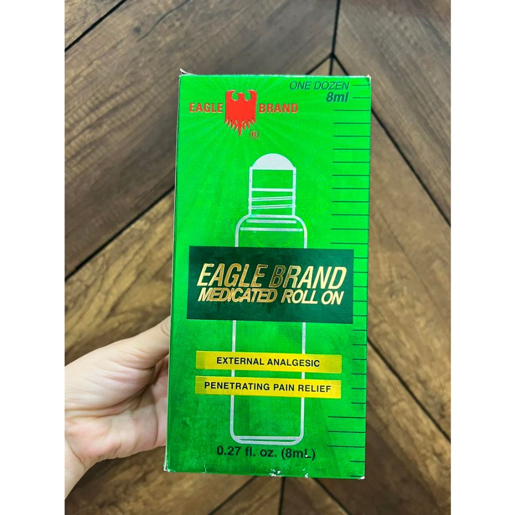 Eagle Brand Medicated Oil roll-on green wind Oil 8ml - American product ...