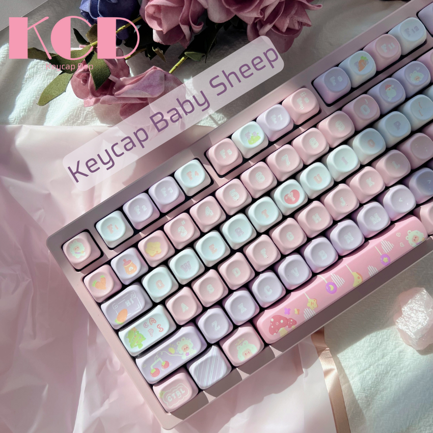 Keycap PBT High Quality keycap, profile MOA Is Very Cute | Shopee Singapore