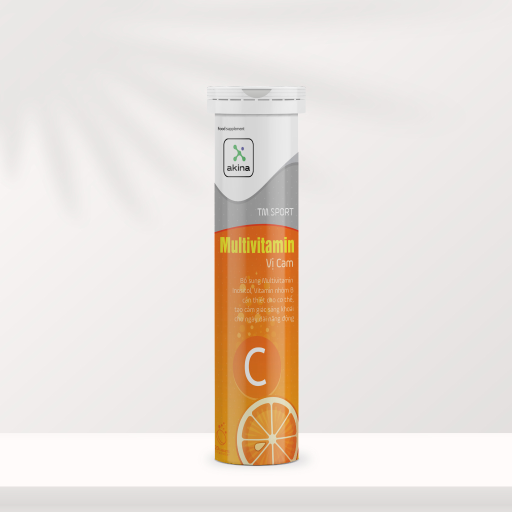 Multivitamin Plus effervescent tablets with Orange flavor (New ...