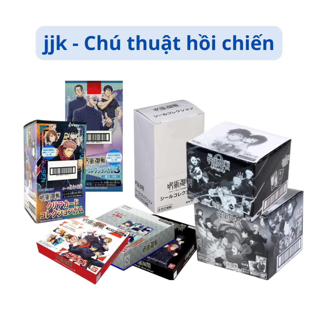 Jjk Jutsu kaisen Dignity Card Box, Recovery Technique | Shopee Singapore