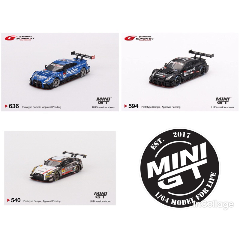 Saigontoys - MiniGT Super GT Series racing car with many models - 1:64 ...