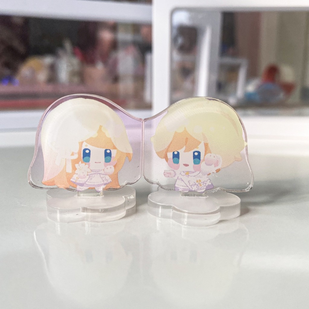 [GACHA] Standee 3cm Kagamine Len and Rin (read description carefully ...