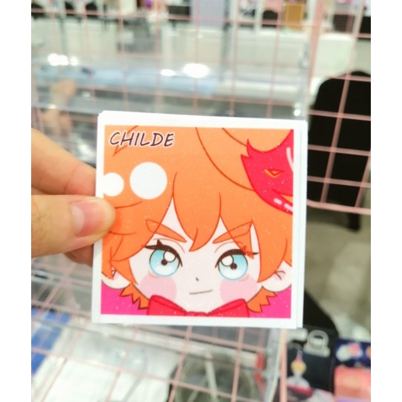 Childe Tartaglia Square Card game genshin impact artist | Shopee Singapore