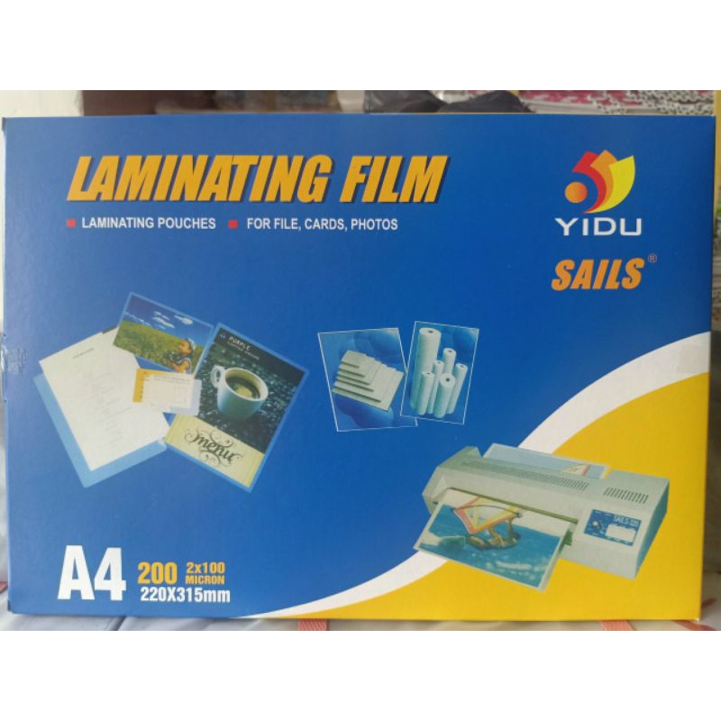 Yidu a4-100 mic laminated plastic (100 sheets/stack) | Shopee Singapore
