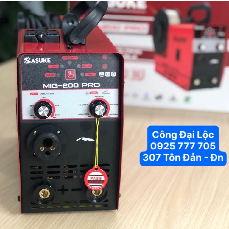 Sasuke 200 pro mini mig welding machine for professionals using 1kg and ...