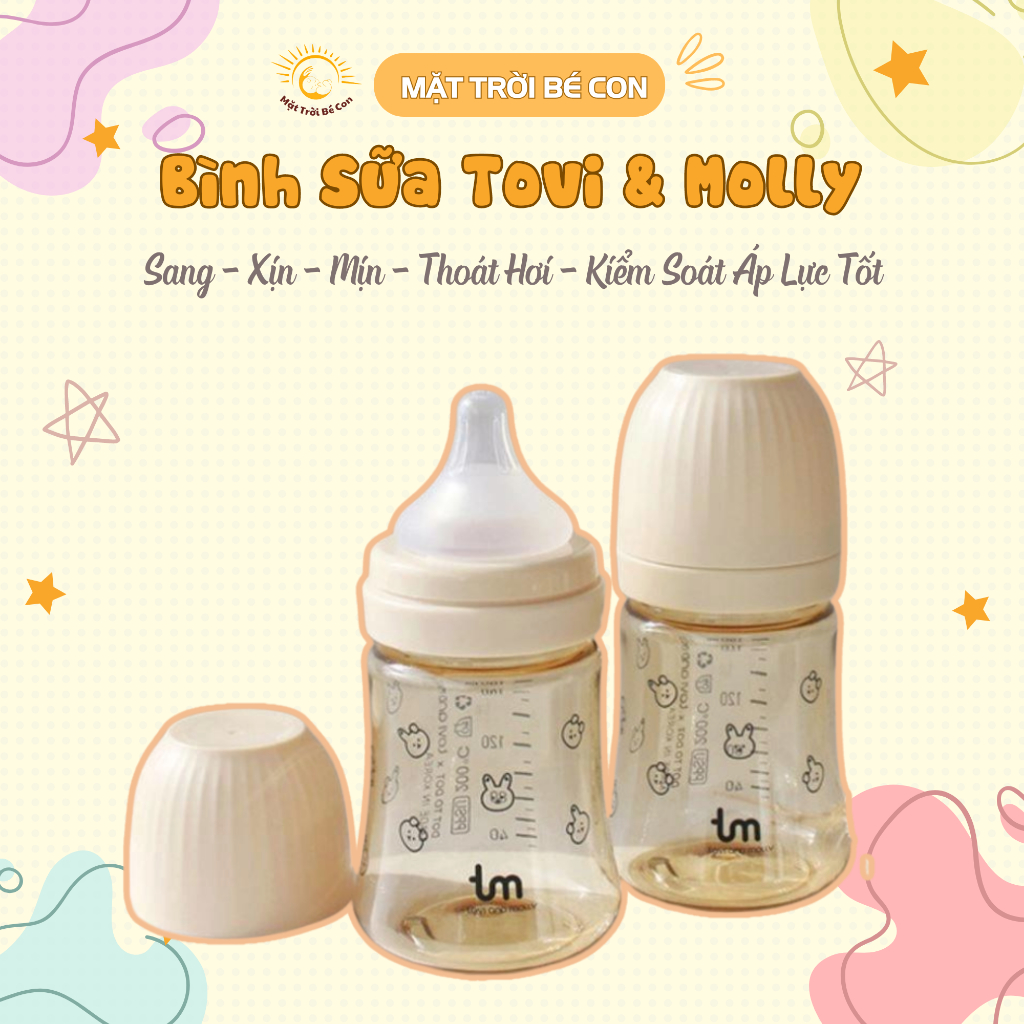 Tm Tovi & Molly Korean Domestic Milk Bottle (with nipple) | Shopee Singapore