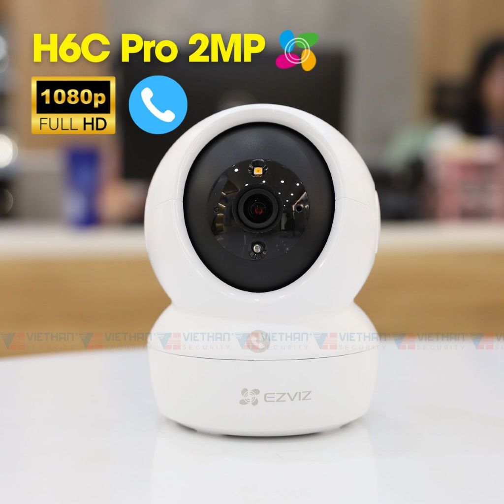Ezviz CS-H6C Pro 2MP Wifi Camera, indoor Wifi IP, panning, 2-way voice ...