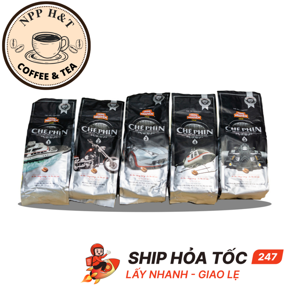 Assorted Filtered Coffee No. 1-2-3-4-5 Trung Nguyen 500gr pack | Shopee ...