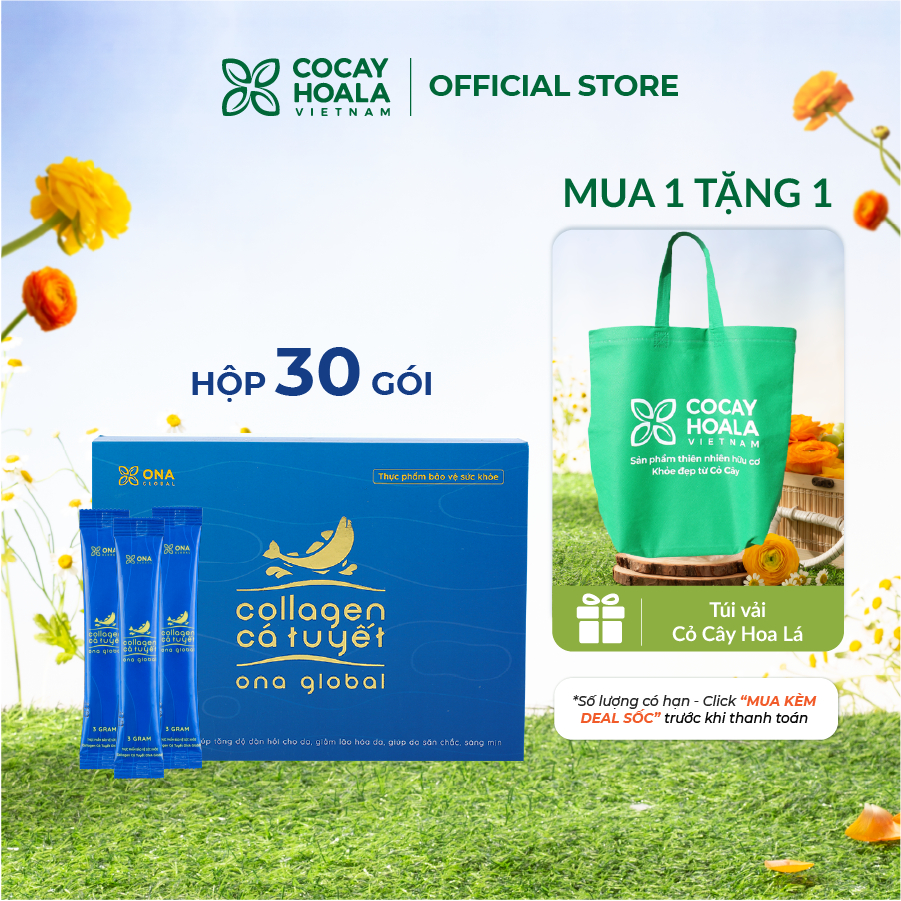 Cocayhoala VIETNAM Cod Collagen, 2500mg Hydrolyzed Collagen Type I ...