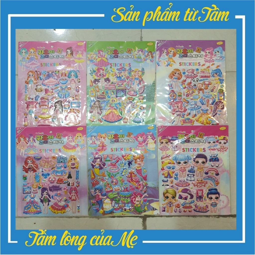 3d Sticker Sheet Toy with A4 Large Size Coloring Pages | Shopee Singapore