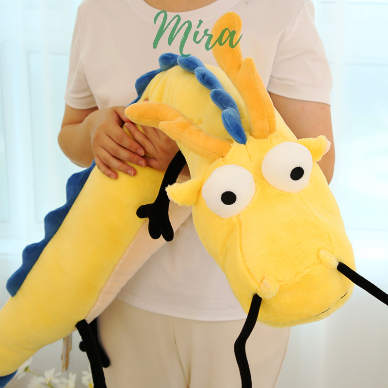 Daddy Loong Many Models, Plush Long Golden Dragon Teddy Bear, Little ...
