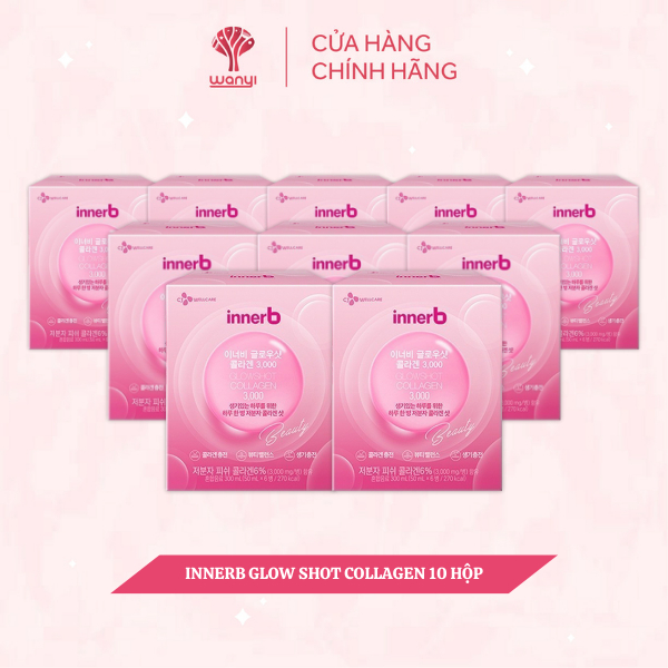 [COMBO 10 BOXES - DATE November 24, 2024] InnerB Glowshot Collagen ...