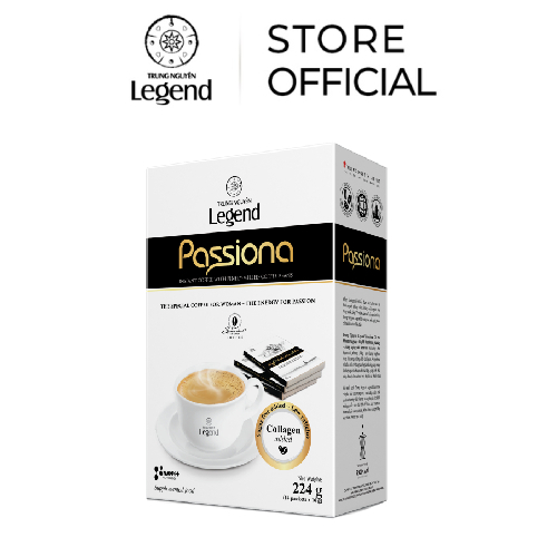 Trung Nguyen Legend Instant Passiona Coffee - Box of 14 Sticks ...