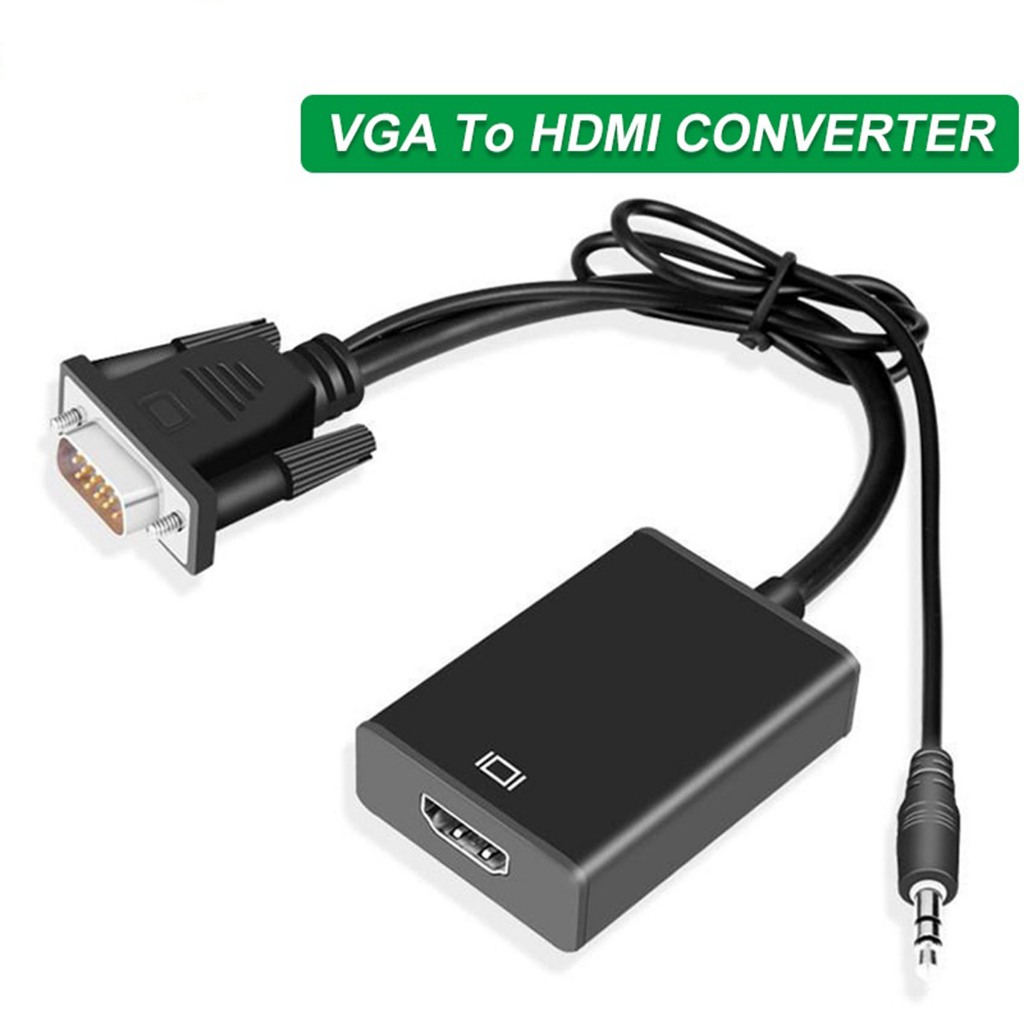Vga to hdmi, vga to hdmi cable with fullHD 1080P image quality sound ...