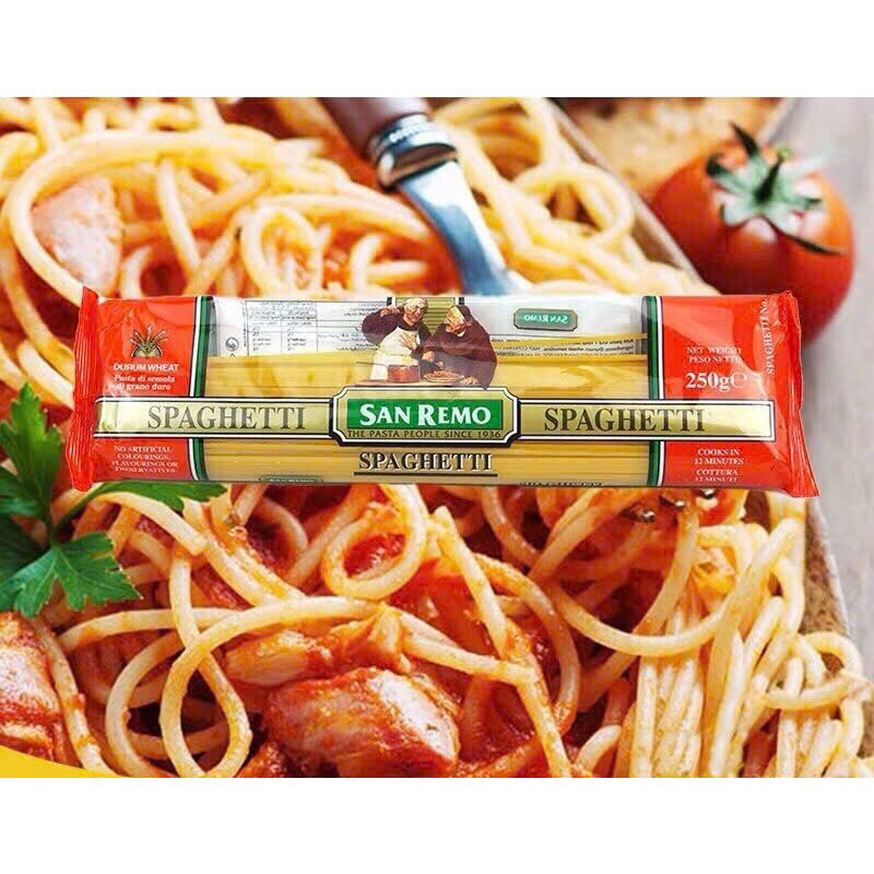 Spaghetti San Remo 250g | Shopee Singapore