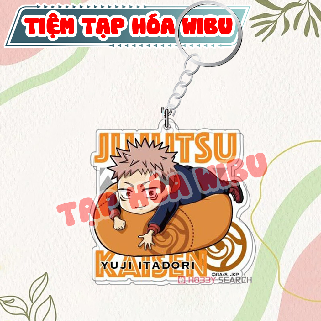 Acrylic Keychain Jujutsu Kaisen Character Gojo Itadori Yuji Geto Nanami ...