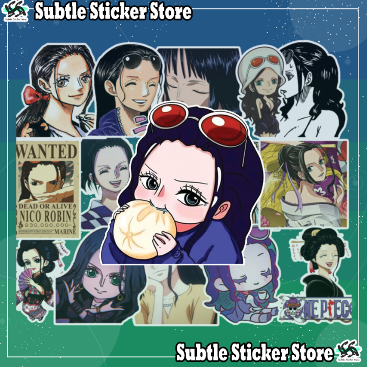 [One Piece] - Set of 10/15 Nico Robin Stickers - anime/manga One Piece ...