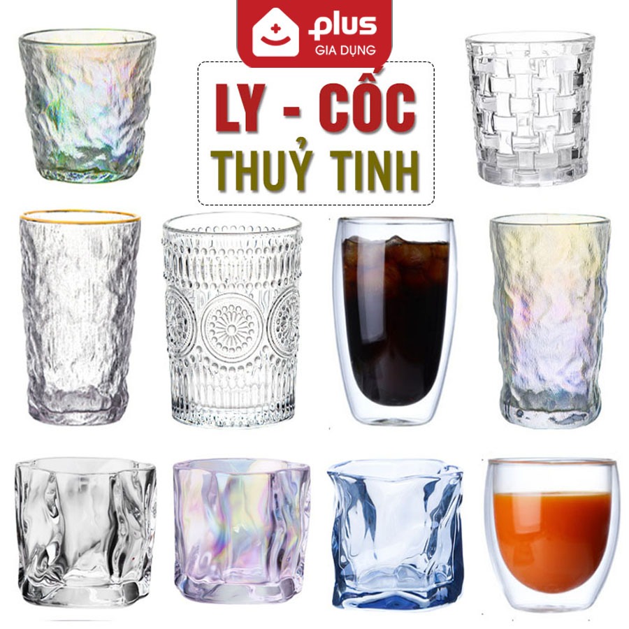 Imported Modern Style Glass Cup - Drinking Cup for Living Room Decor ...