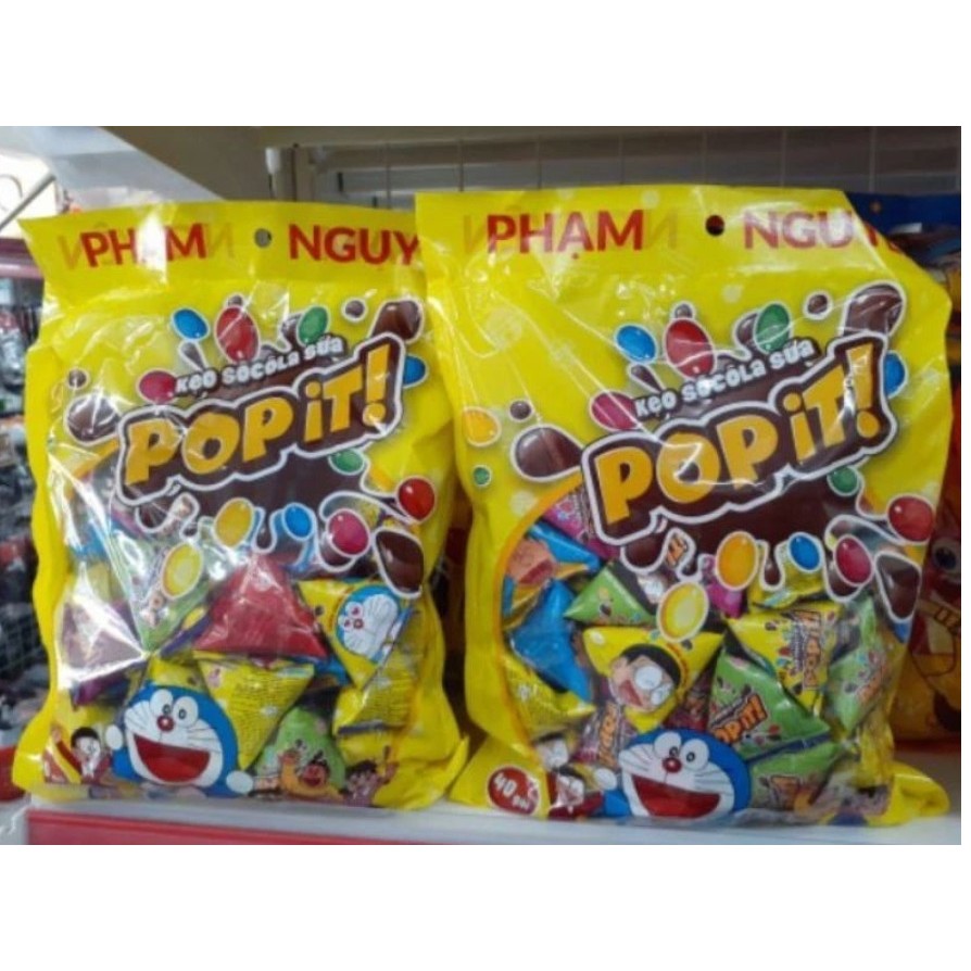 Popit milk chocolate candy 212g (40 packs x 3.5g) | Shopee Singapore