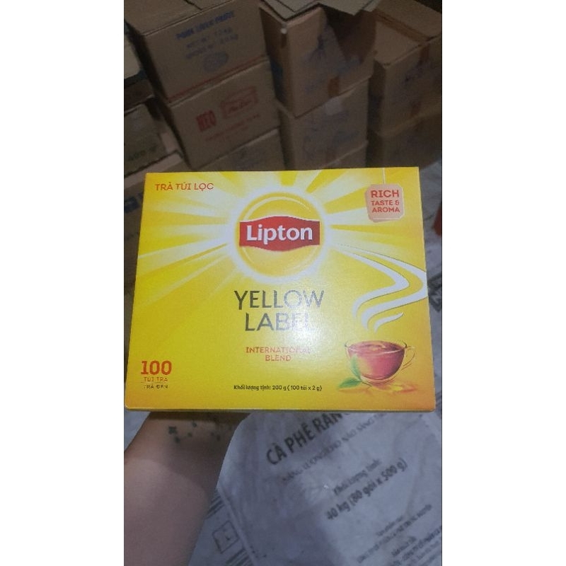 Lipton tea bags 100 packs (Vietnamese company product) | Shopee Singapore
