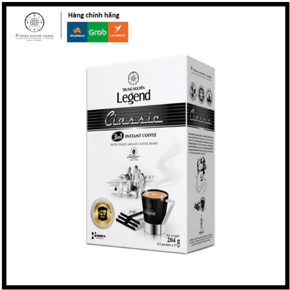 Legend Classic instant coffee - Trung Nguyen Legend - Box of 12 packs x ...