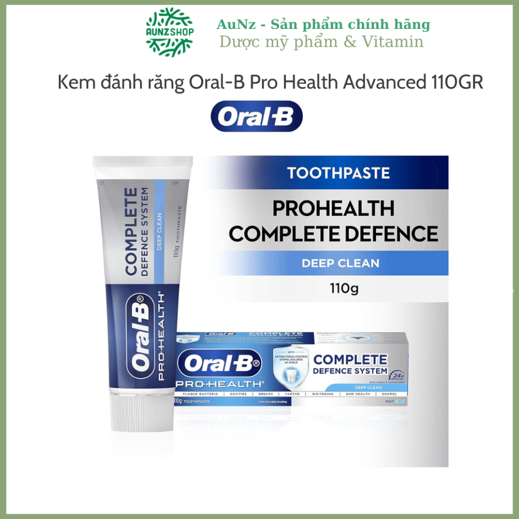 Oral-b Pro Health Advanced Toothpaste 110GR | Shopee Singapore