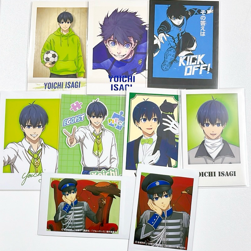 Card Bluelock Isagi Yoichi pola Blue Lock | Shopee Singapore