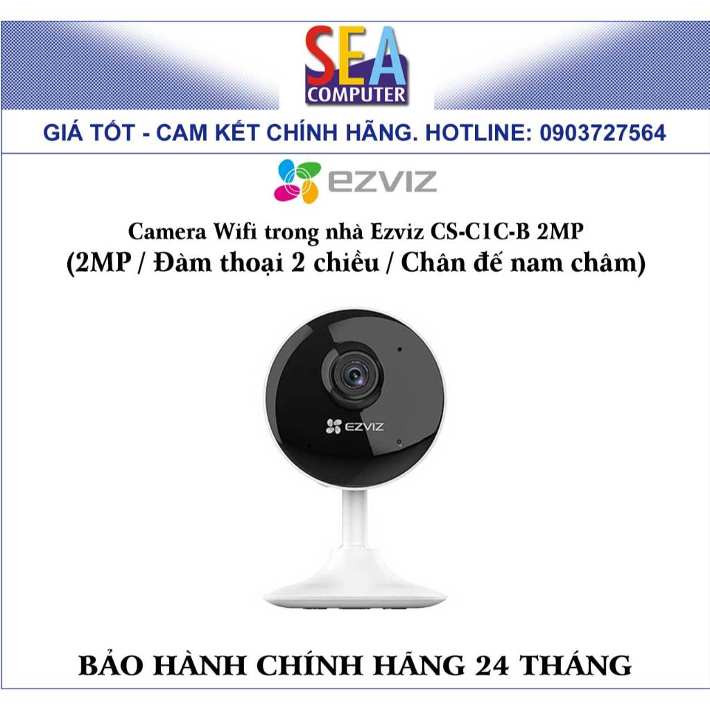 Ezviz CS-C1C-B 2MP Indoor Wifi Camera (2MP / 2-Way Talk / Magnetic ...
